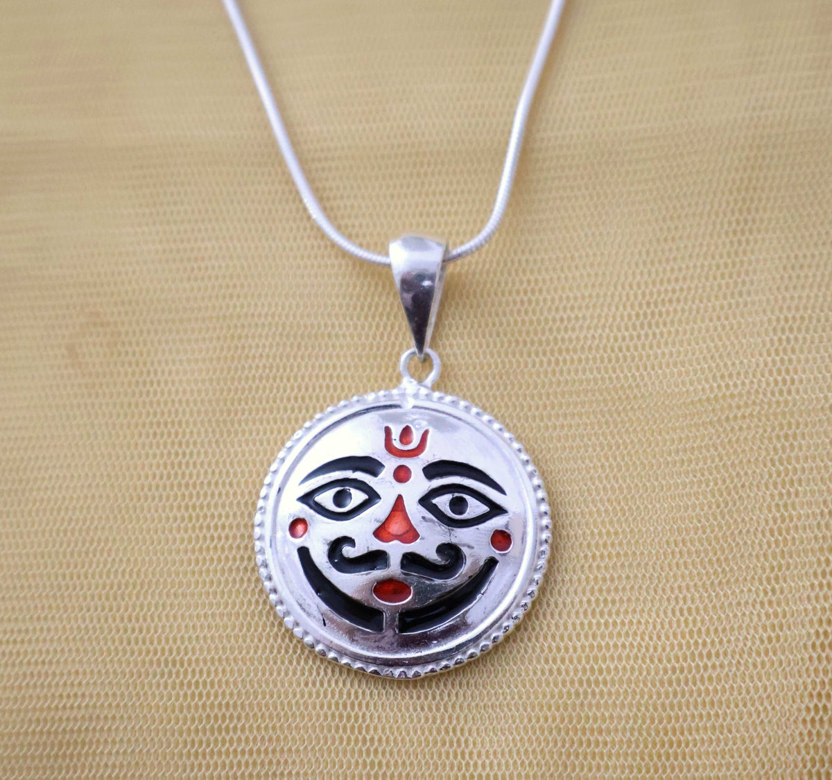 Shop Silver Hanuman Pendants & Lockets – Authentic Designs